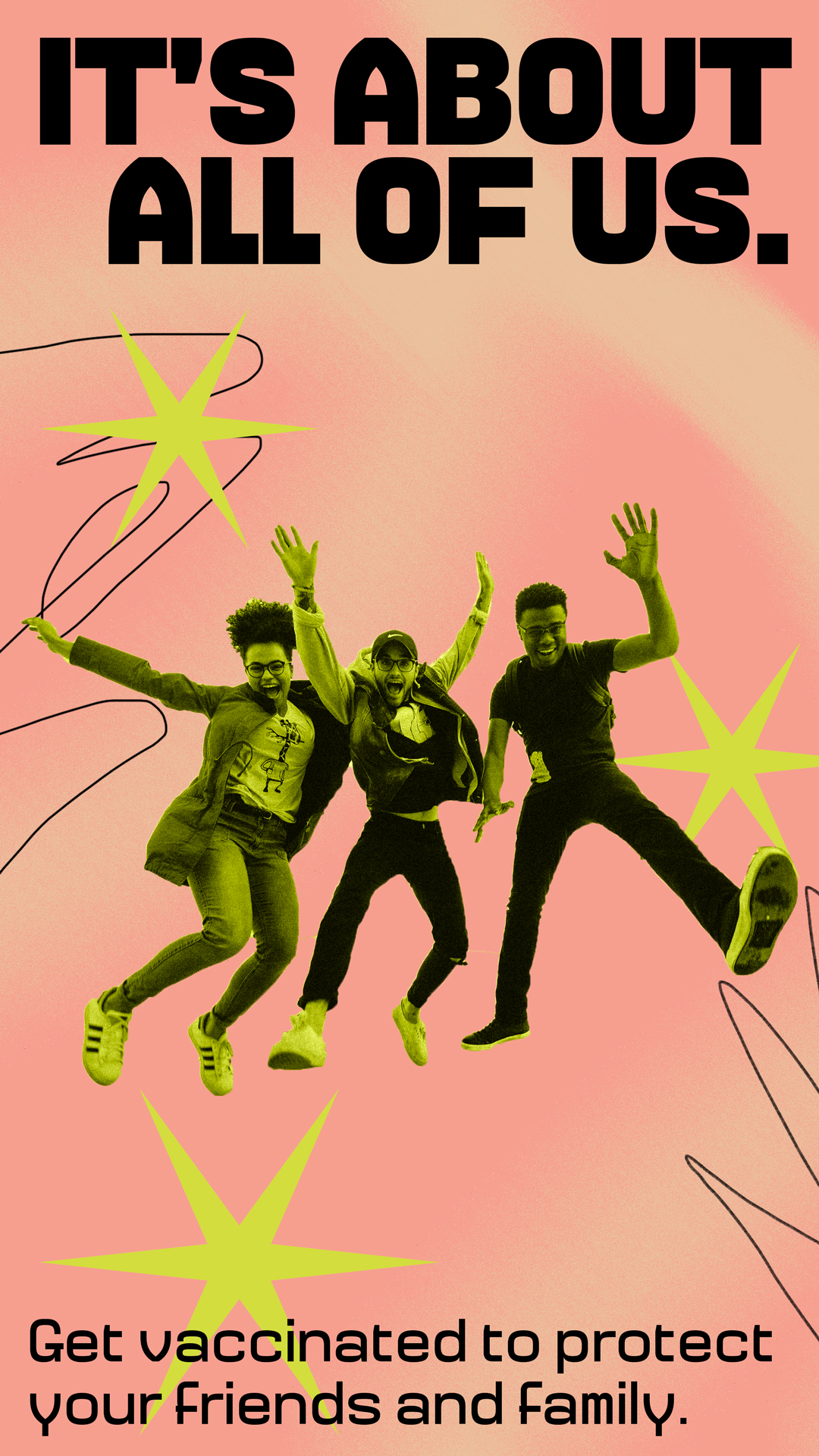 Social Media: Graphics Encouraging Vaccination to Protect Friends and ...