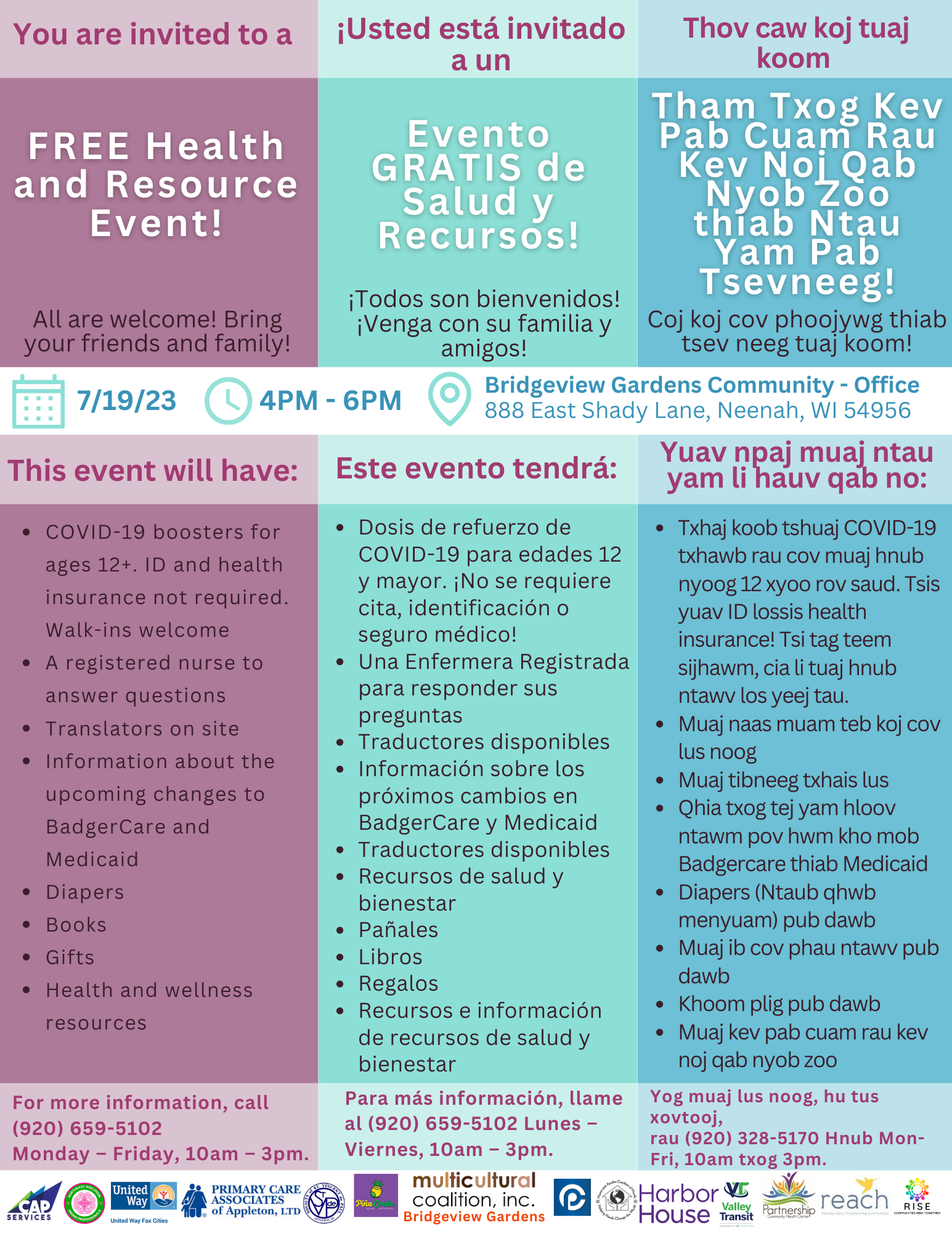 Toolkit: Example Flyers to Publicize Vaccine Events Across the United ...
