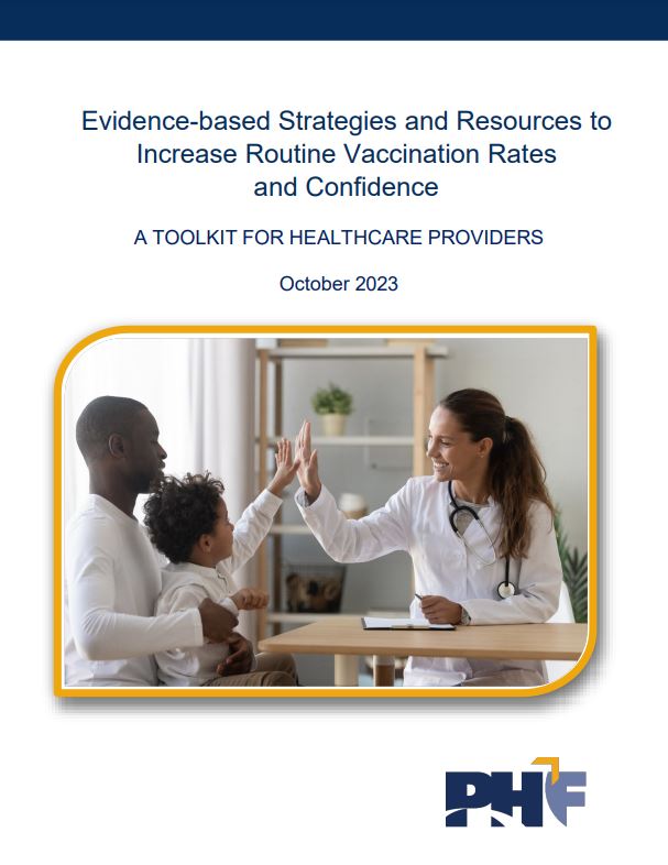 Toolkit: Evidence-Based Strategies and Resources to Increase Routine ...