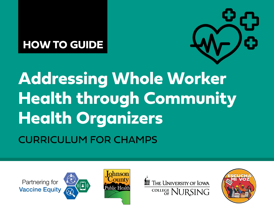 Tool: Addressing Whole Worker Health Through Community Health ...